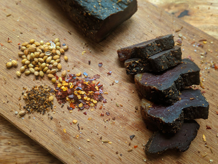 Chilli Flavour Biltong Sliced | Smoked & Cured Delights | The Smokey ...